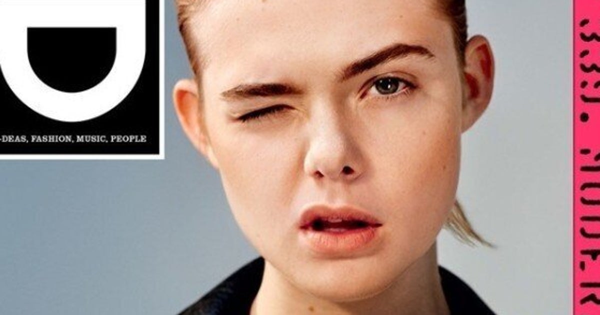 Elle Fanning Stars On The Cover Of i-D's LGBTQ Issue | HuffPost Style