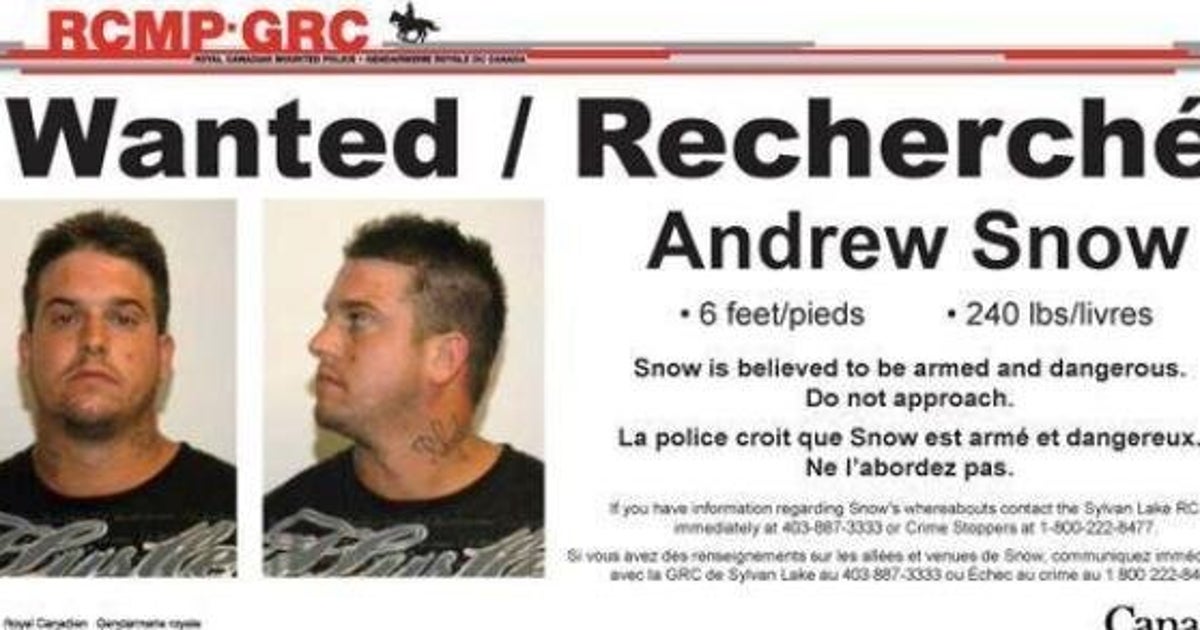 Andrew Snow Sought By Central Alberta RCMP | HuffPost Alberta