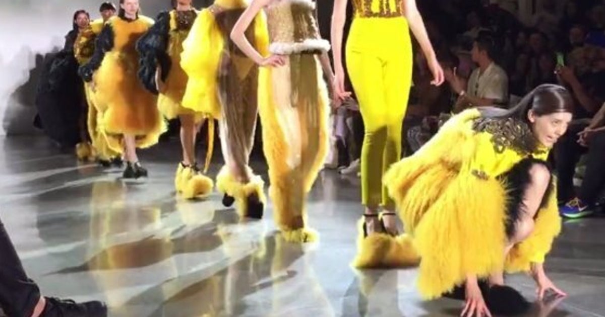 WATCH: Model Falls 3 Times During VFiles Show At NYFW | HuffPost Style