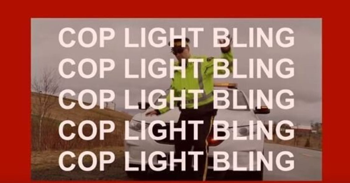 Nova Scotia Rcmps Cop Light Bling Is Uh A Thing Huffpost Life 6954