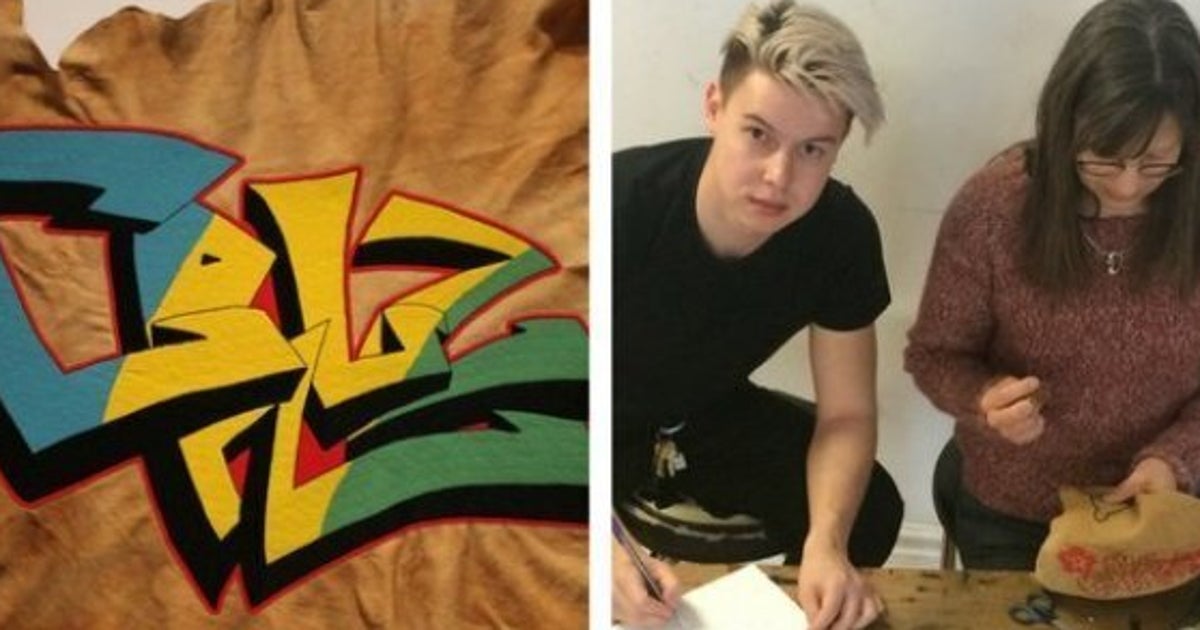 Judy And Cruz Anderson Transform Graffiti Into Traditional Cree ...