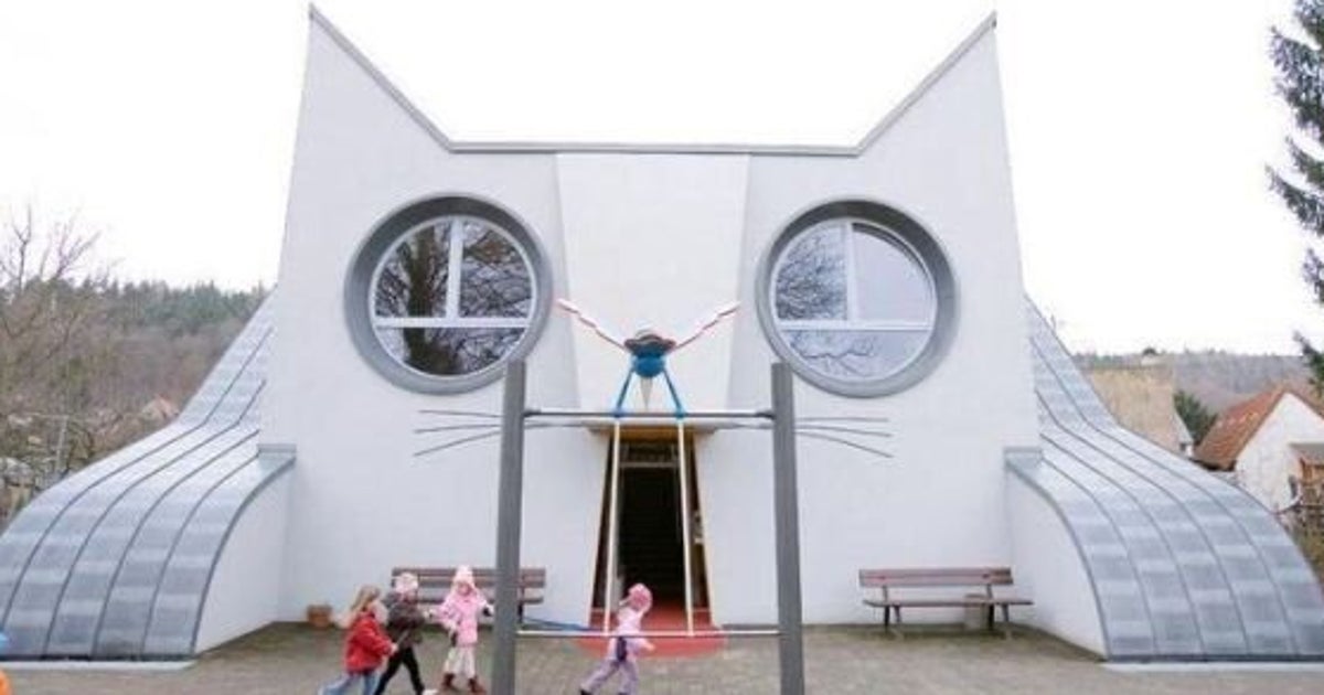 Cool School: Cat-Shaped Kindergarten Makes Us All Want To Go Back To ...