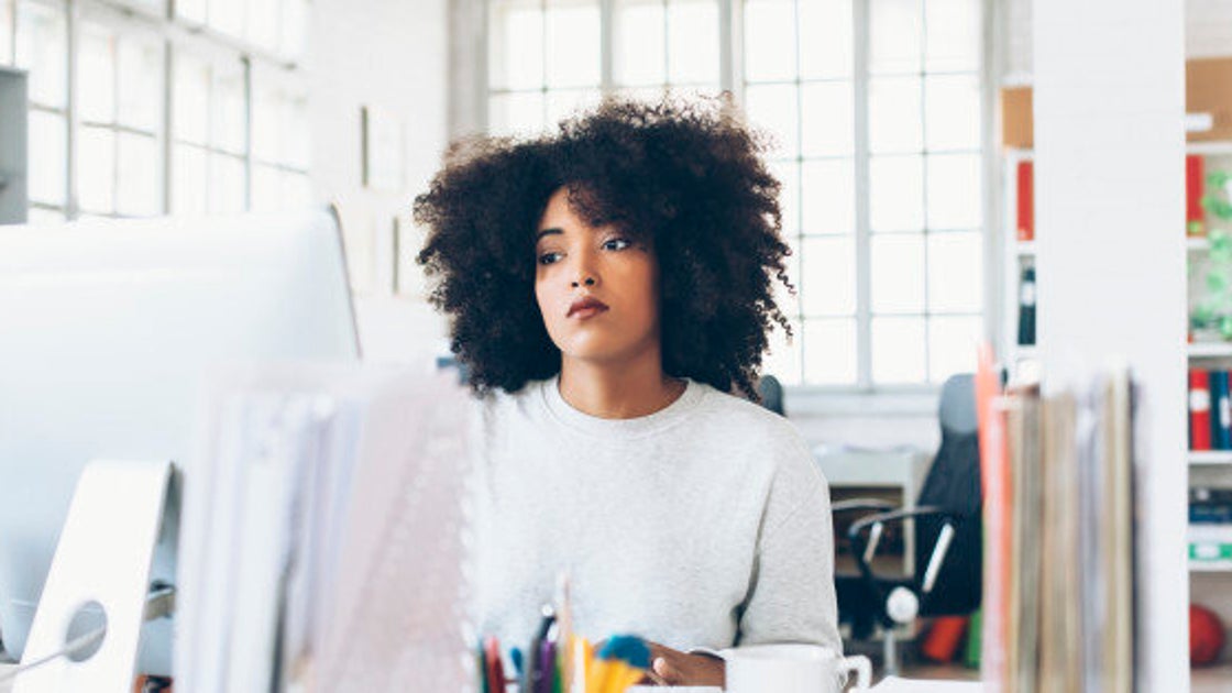 black women afro hair