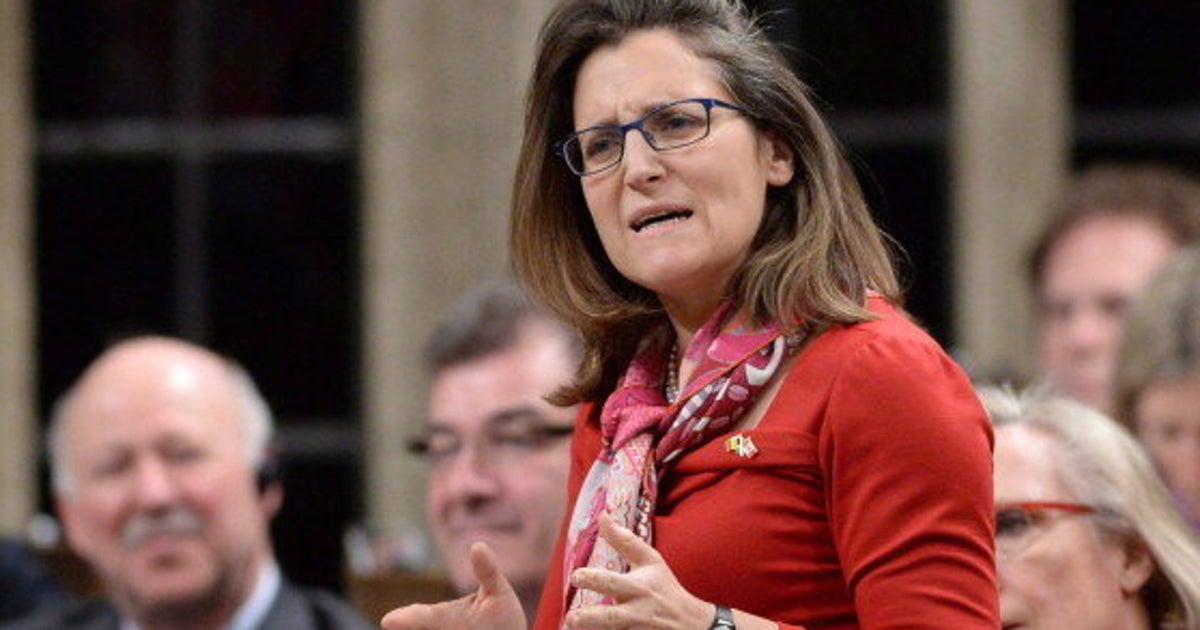 Chrystia Freeland Billed Taxpayers For Hollywood 'Vanity' Trip, Tories ... Chrystia Freeland Billed Taxpayers For Hollywood 'Vanity' Trip, Tories ...