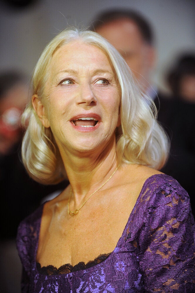 Helen Mirren Says It Would Be 'Wonderful' If Not Wearing Makeup Became ...