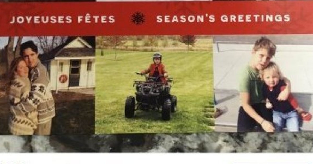 Justin Trudeau's Holiday Card Features Matchy Sweaters, Yoga And ...