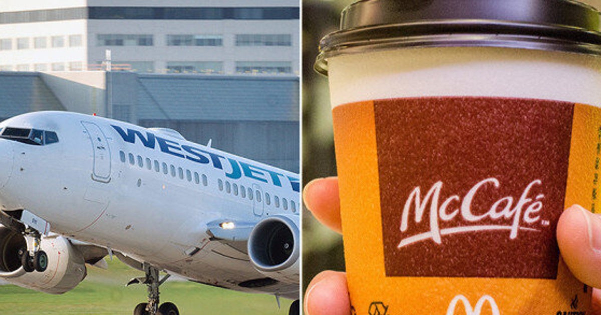 McDonald's Canada Signs Deal With WestJet To Serve Coffee Aboard ...