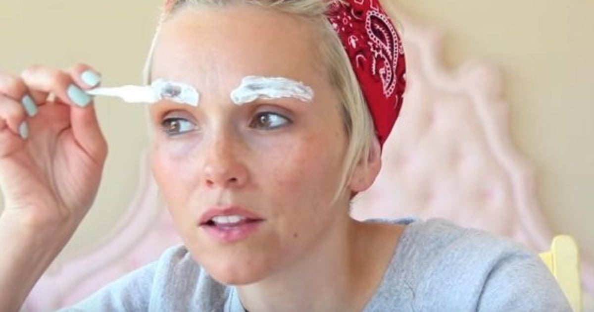 How To Get The Latest Beauty Look: The Bleached Brow | HuffPost Style