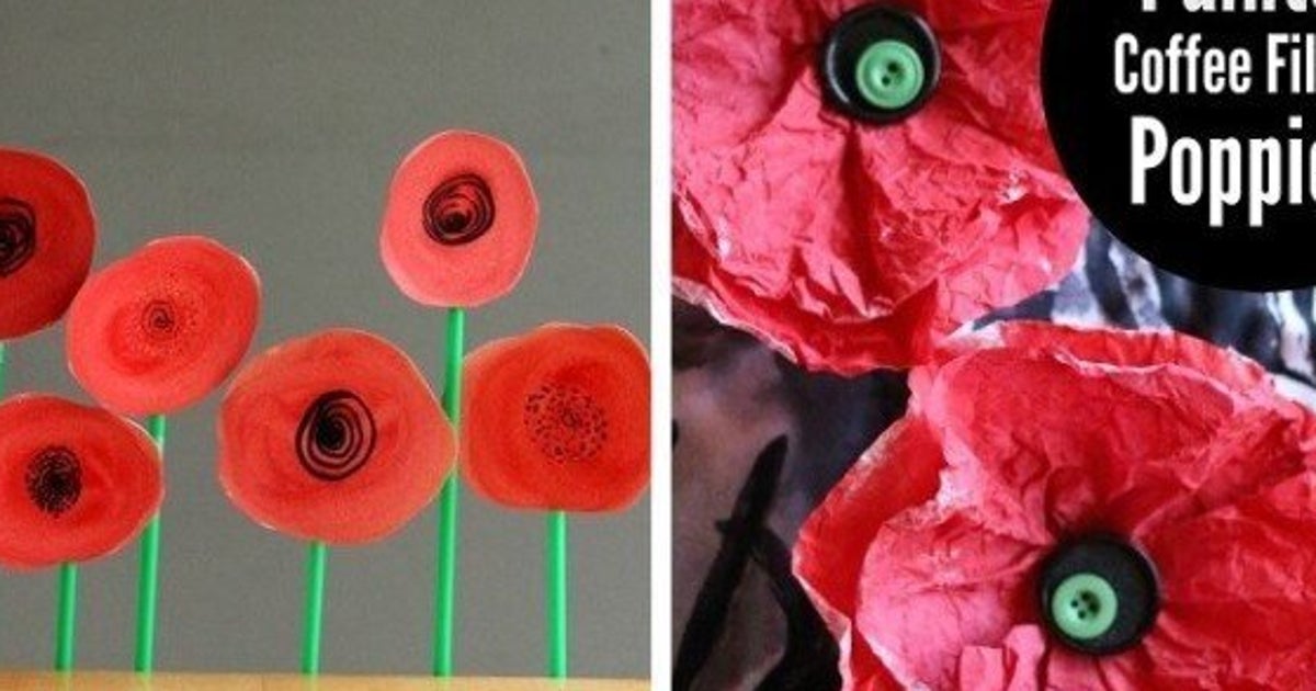 Poppy Crafts: 11 Ideas To Mark Remembrance Day | HuffPost Parents