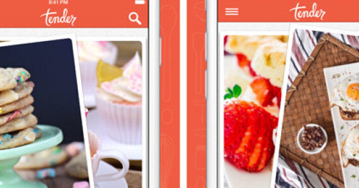 New App Tender Lets You Find And Reject Recipes -- Just Like Tinder ...
