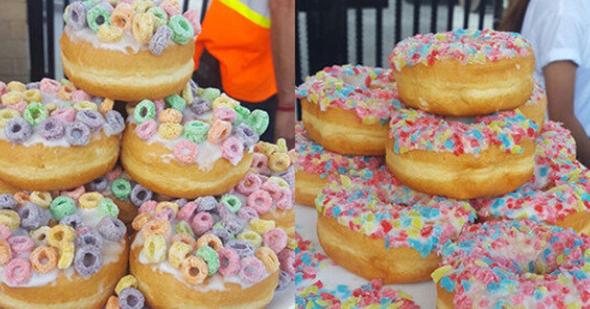 Tim Hortons Now Has Fruit Loop And Jolly Rancher Doughnuts At The 2016 CNE | HuffPost Life