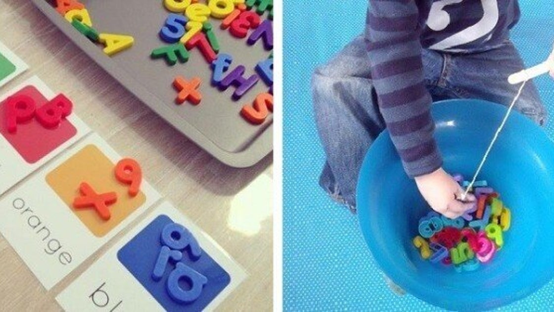 magnet letter activities