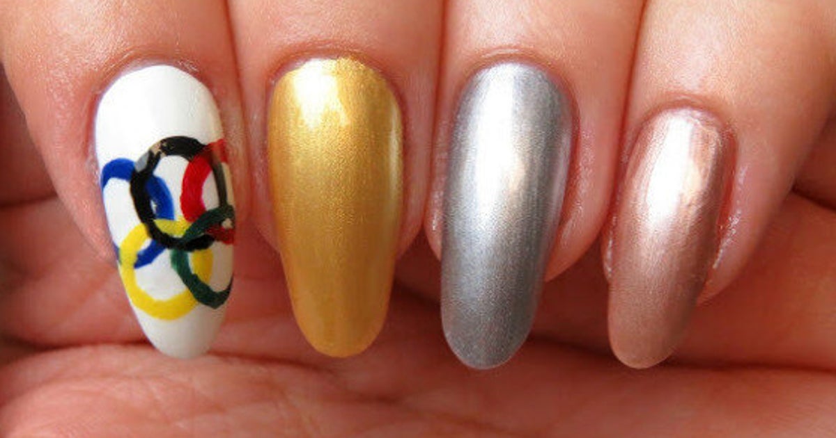 Cheer On Team Canada With This Olympic-Inspired Mani | HuffPost Style