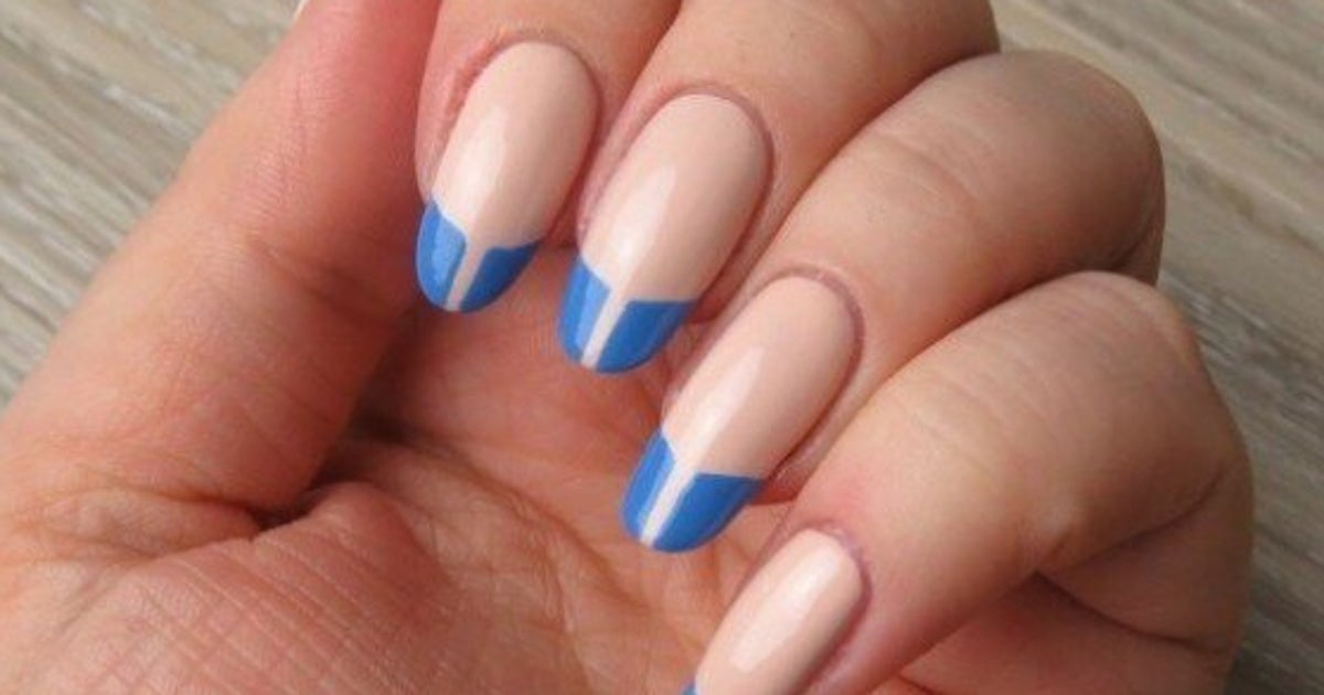 Nail Art: Negative Space French Manicures | HuffPost Style