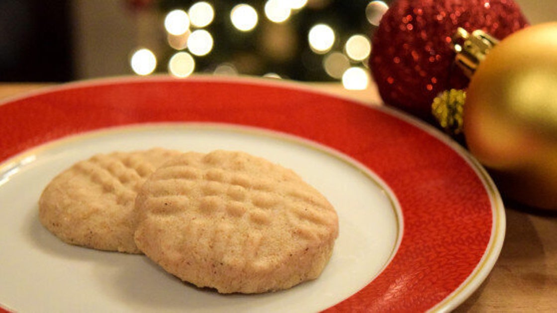Allergy friendly shortbread cookies
