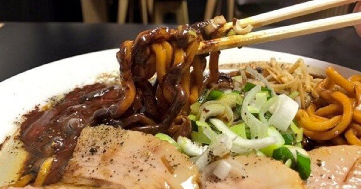 Japanese Chain Creates Chocolate Ramen For Valentine's Day | HuffPost Life