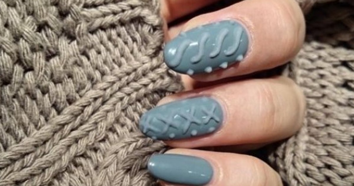 'Sweater Nails' Are Here To Keep You Looking Cozy This Winter ...