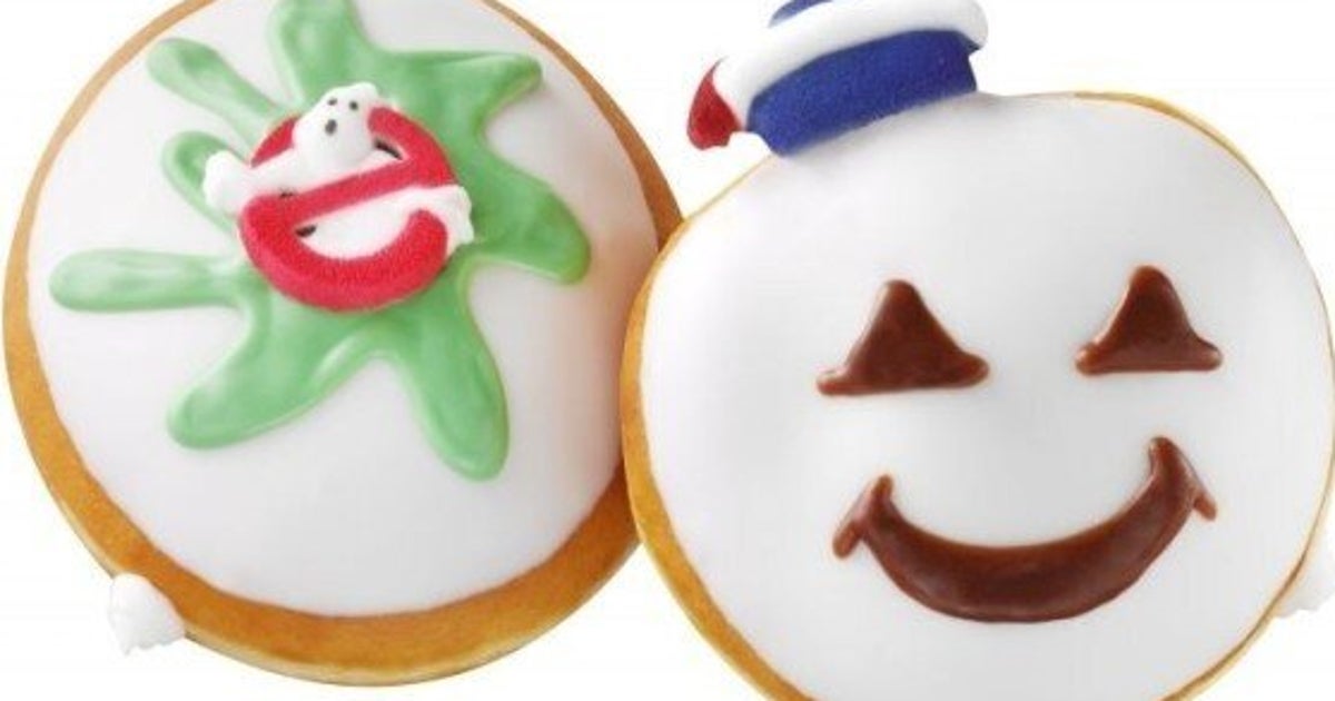 Ghostbusters Donuts At Krispy Kreme Deliciously Celebrate Stay Puft ...