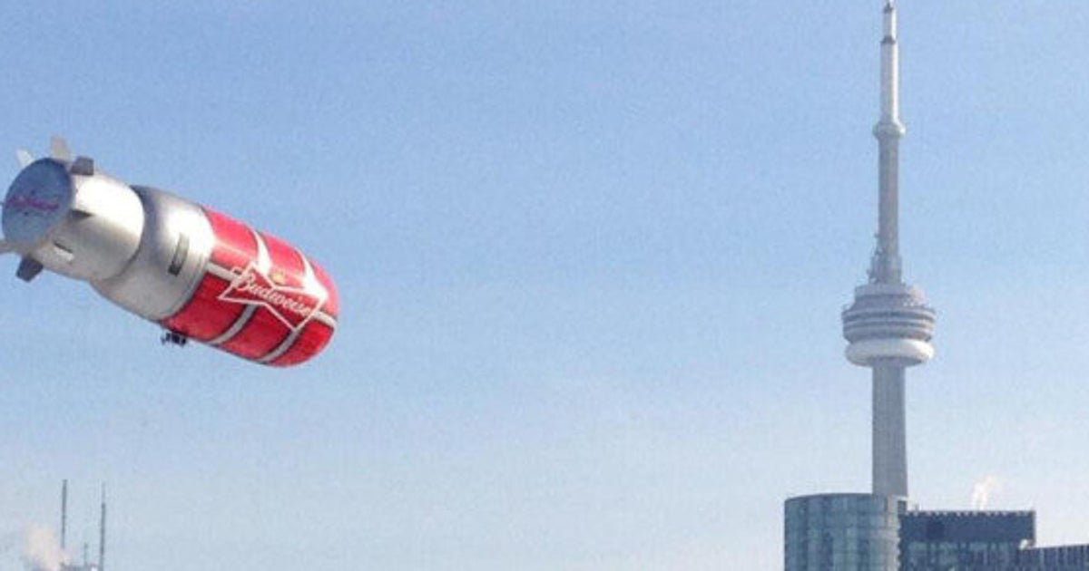 Budweiser Red Light Blimp Takes Flight (VIDEO) | HuffPost Business