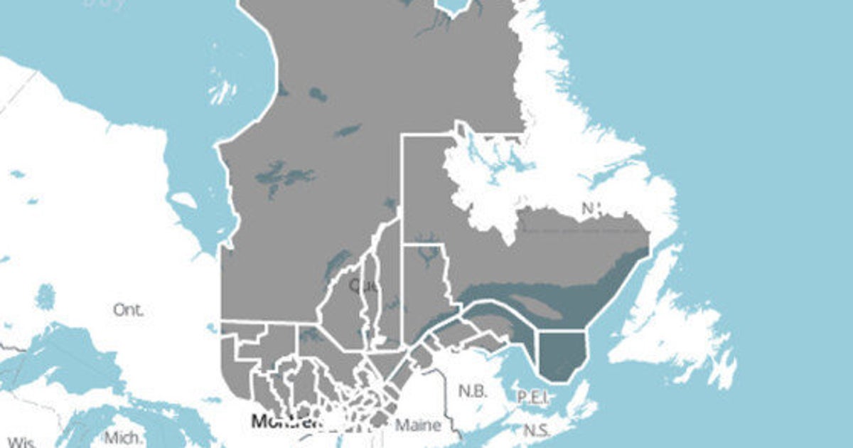LIVE Quebec Elections Results 2014: Riding By Riding Map | HuffPost ...