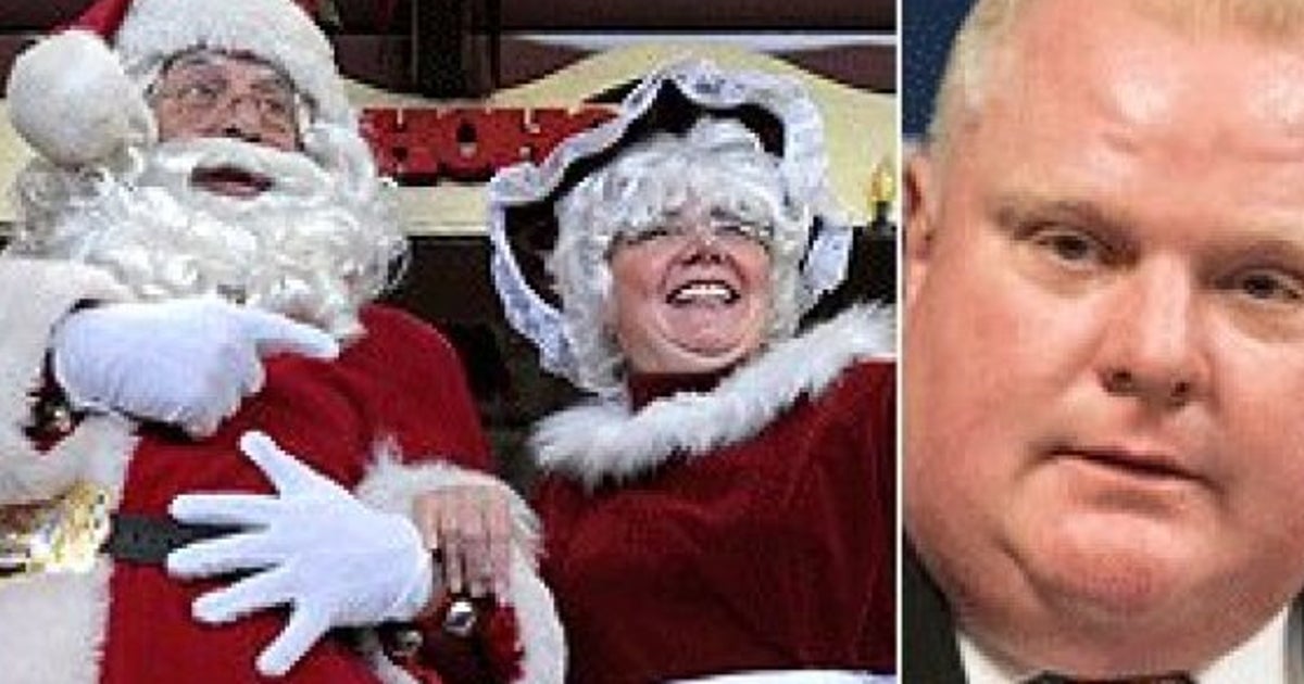 Rob Ford's Planned Participation In Santa Claus Parade Angers Dad ...