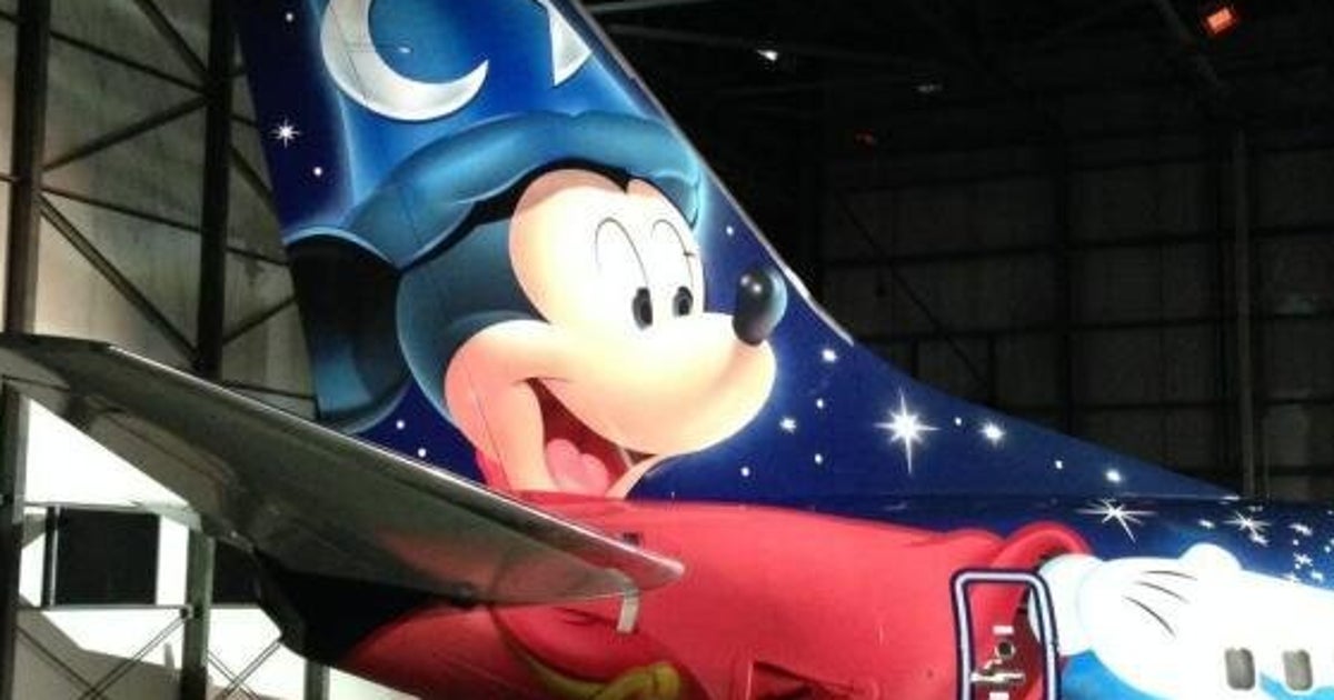 WestJet's Magic Plane: Disney-Themed Boeing 737 Makes Debut In Calgary ...
