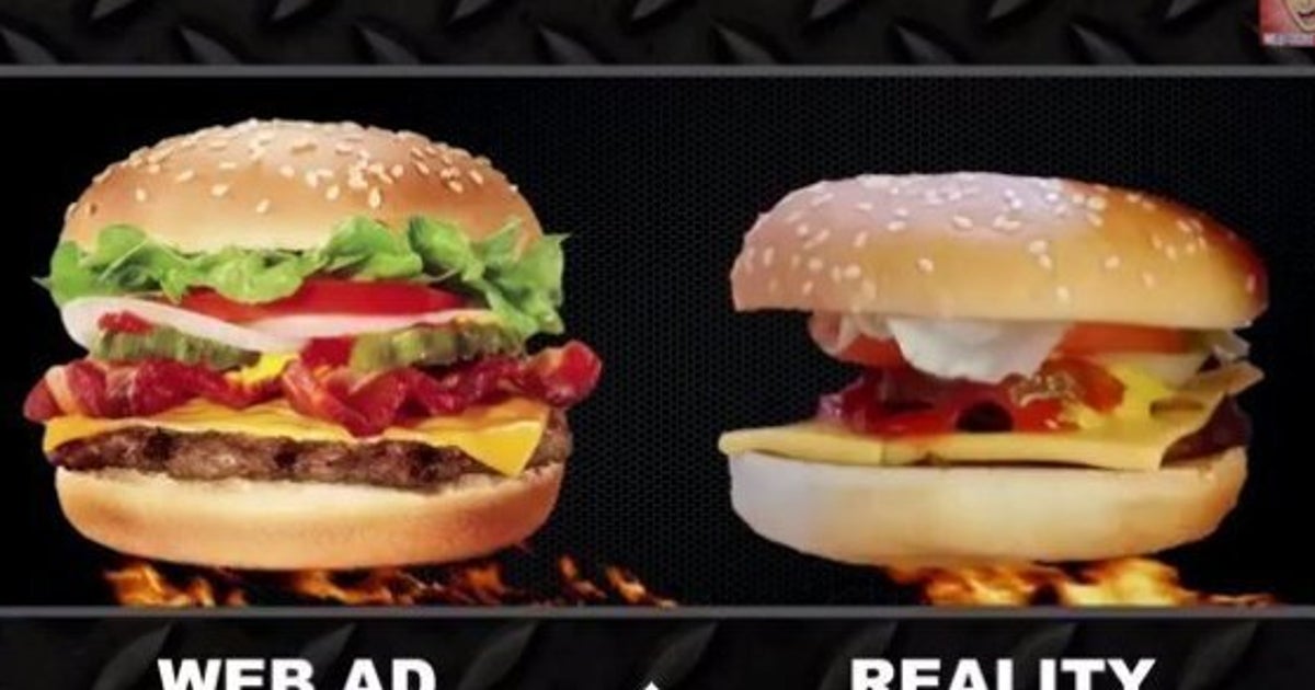 Fast Food Ads vs. Reality Show How Willing We Are To Eat Ugly Food ...