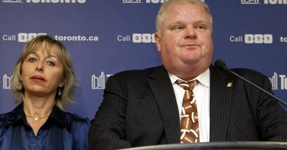Rob Ford Says He's In A 'Divorce' With Wife Renata In New Bar Video ...