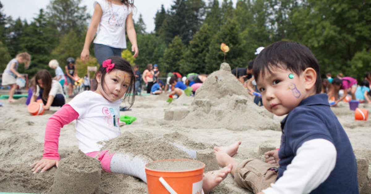 Giant Vancouver Sandbox Built For Children's Mental Health Awareness ...