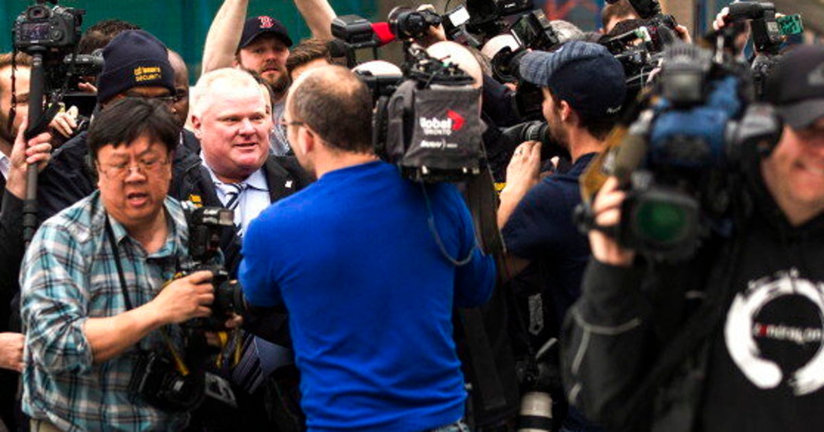 Rob Ford Gets Very Physical With Media At City Hall (VIDEO) | HuffPost ...