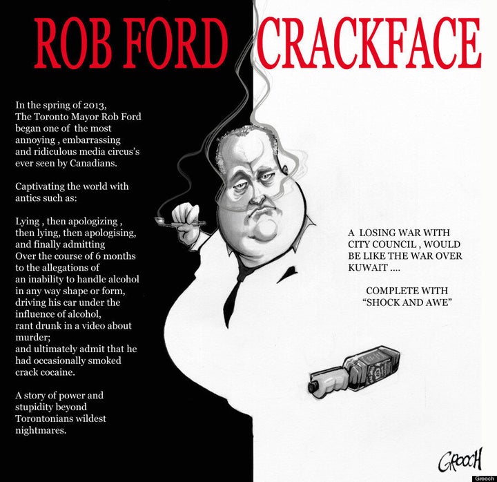 The World is yours Rob Ford (CARTOON) | HuffPost Alberta