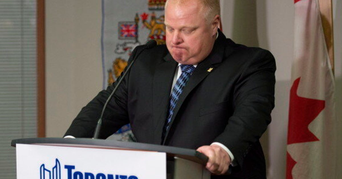 All The Key Highlights From Rob Ford's First Speech Out Of Rehab ...
