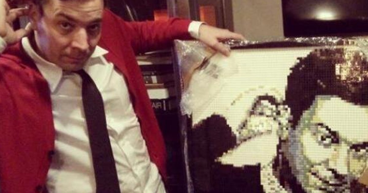 Dave Ware's Jimmy Fallon Lego Mosaic A Hit With Comedian (PHOTO ...