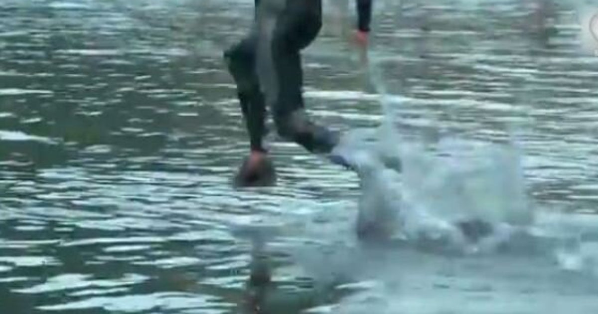 Run On Water? You Would Have To Run Pretty Fast (VIDEO) | HuffPost News
