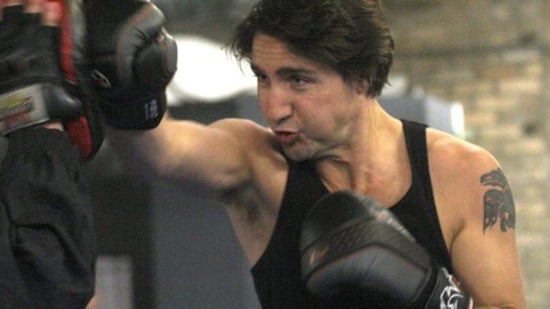 justin trudeau f-bomb