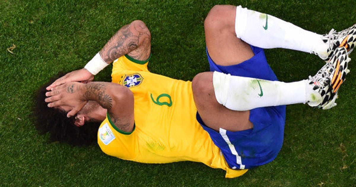 Defeated Brazilians Look So Sad You'll Think They're Diving (PHOTOS ...