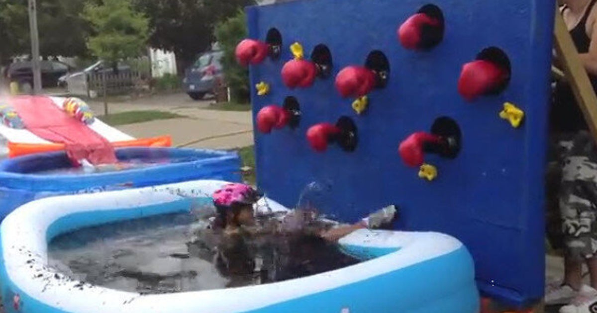 Giant Obstacle Course: Dad Builds Awesome Adventure For His Kids (WATCH ...