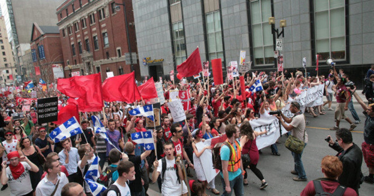 Quebec Student Protest Moves From Street to Voting Booth | HuffPost ...