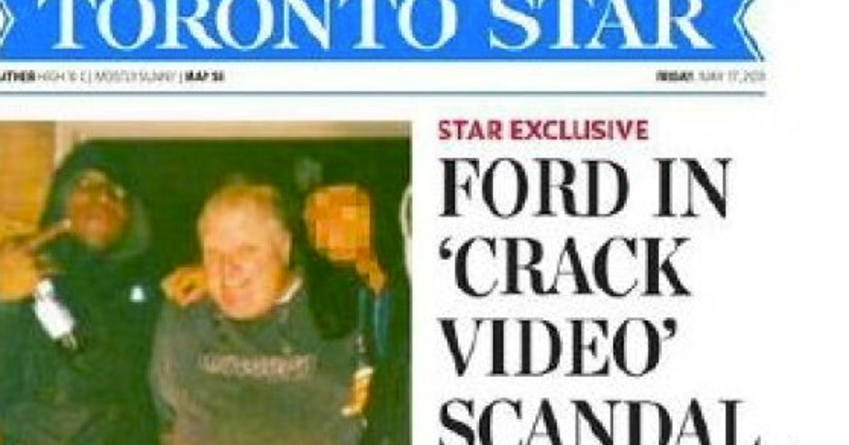 Rob Ford On Video Smoking From Glass Pipe: Gawker, Toronto Star ...