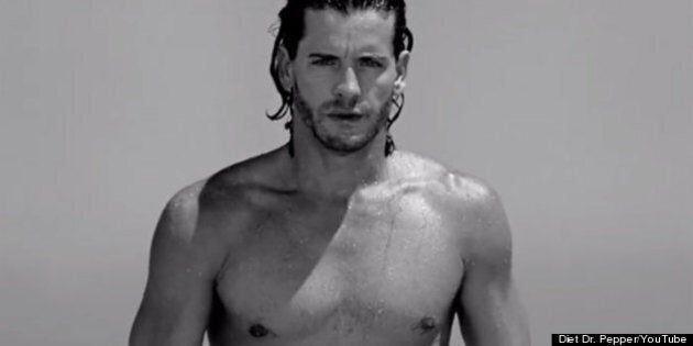 Hot Men In Commercials: Dr. Pepper Ad Features Model Josh Button (VIDEO ...