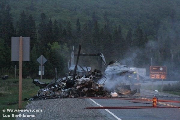 Moose Truck Accident