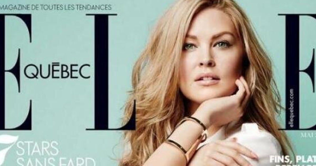 Elle Quebec Features Plus-Size Model Justine LeGault (PHOTO, VIDEO ...