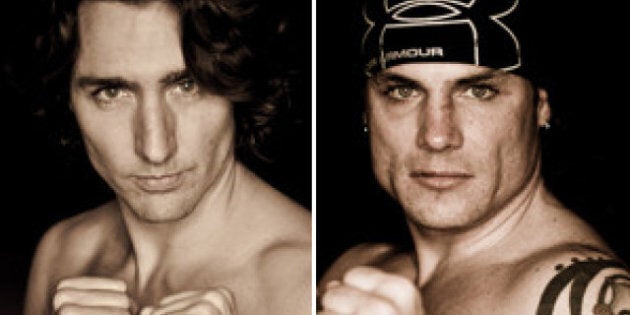 Justin Trudeau: Boxing Photos With Tory Senator Patrick Brazeau ...