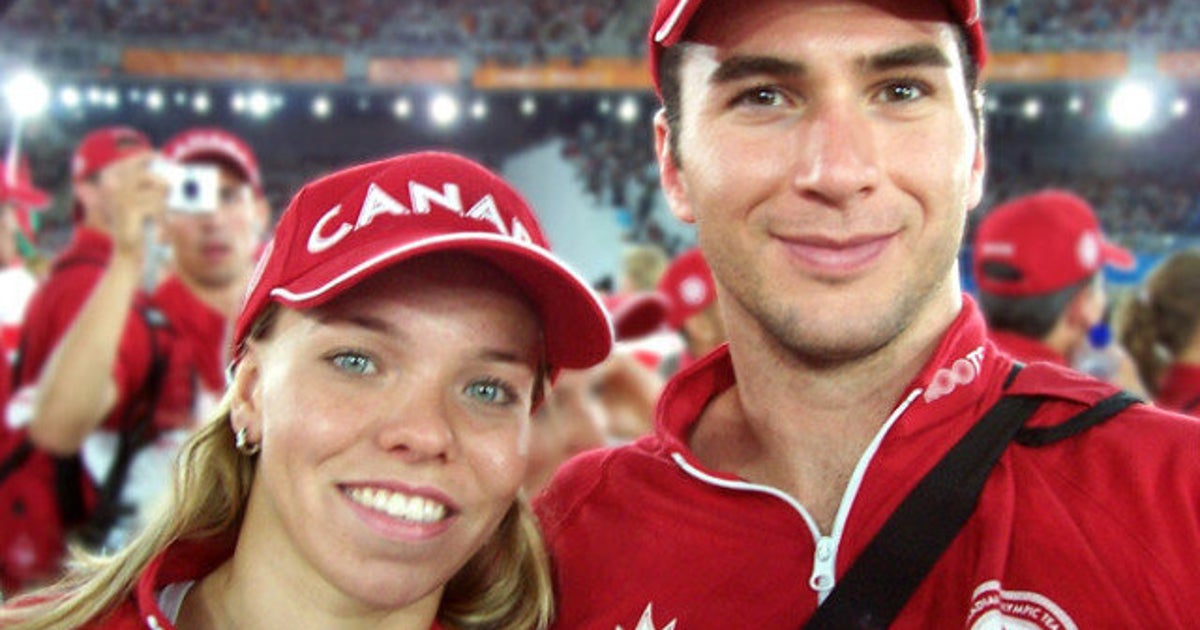 Olympic Couples Canadian Trampolinists Karen Cockburn And Mathieu