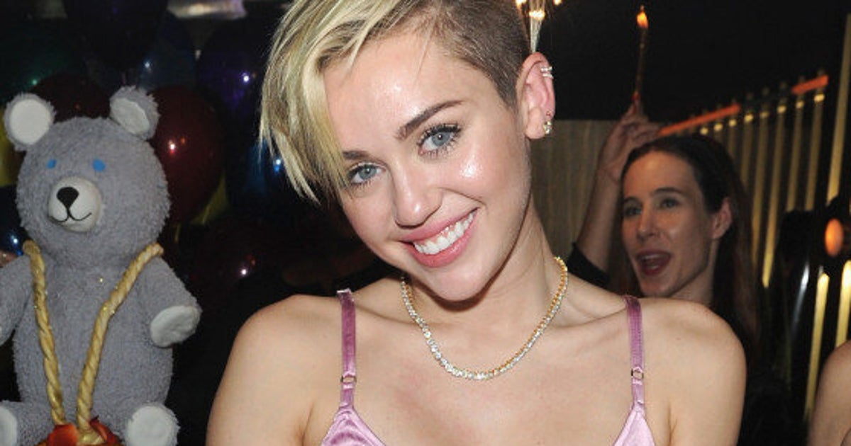Miley Cyrus Pink Underwear Is Actually Pretty Tame At Bangerz Album
