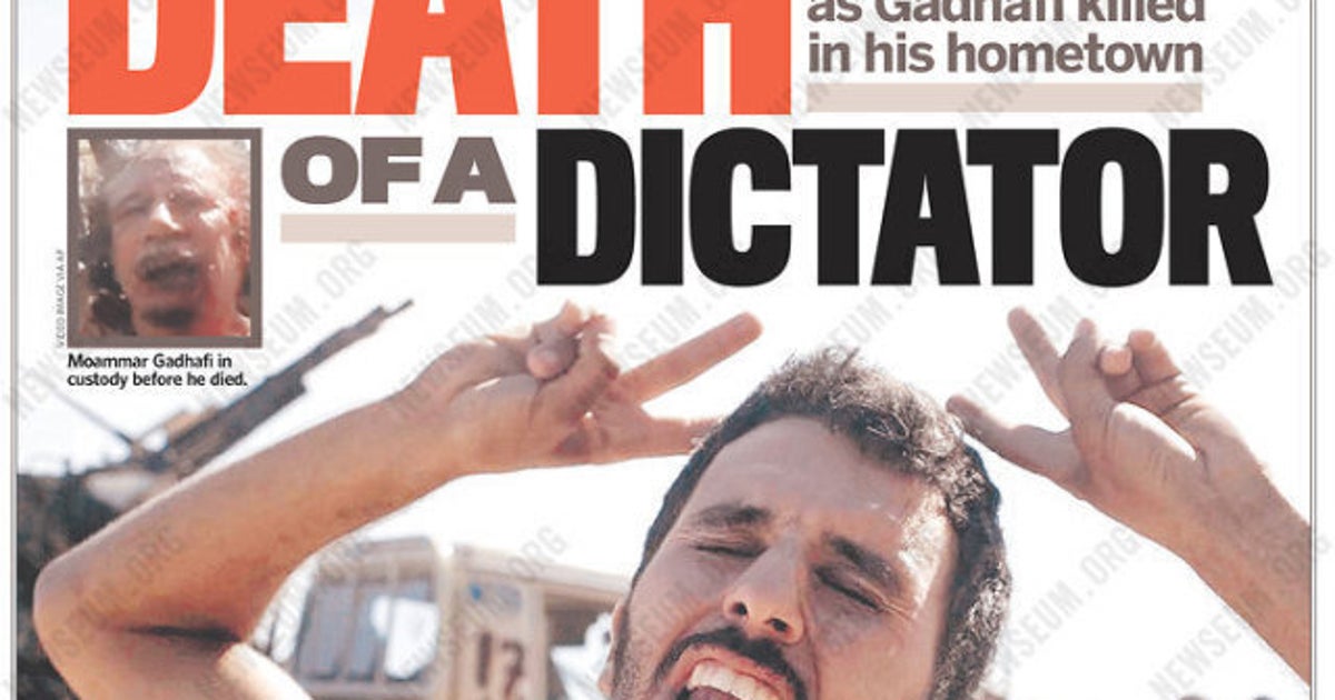 Gaddafi Dead: Front Pages Mark The Passing Of Libya's Dictator (PHOTOS ...