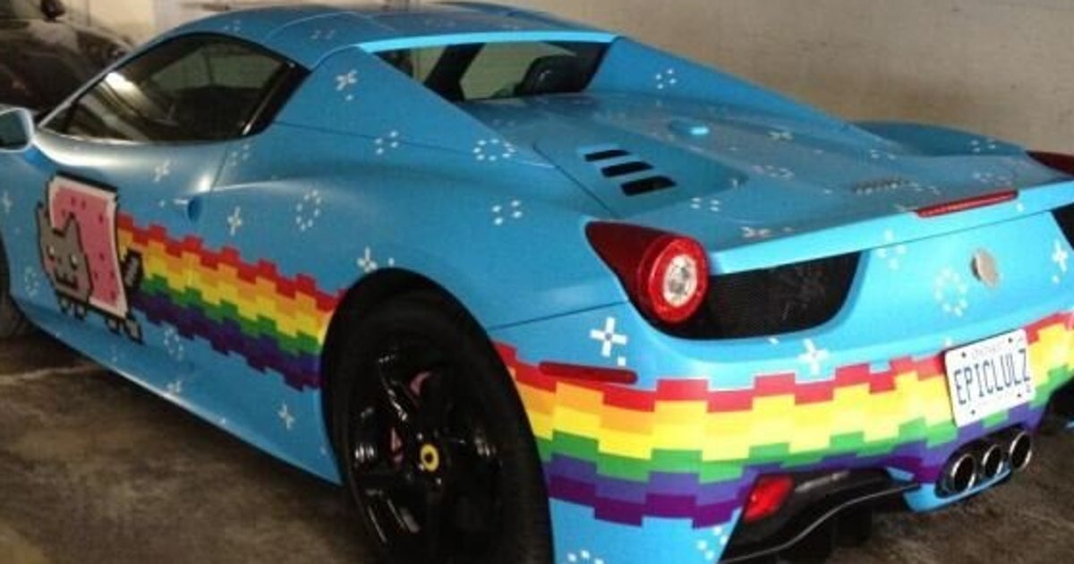 Deadmau5 Tricks Out Ferrari With Nyan Cats, Invites Rob Ford For A Ride ...