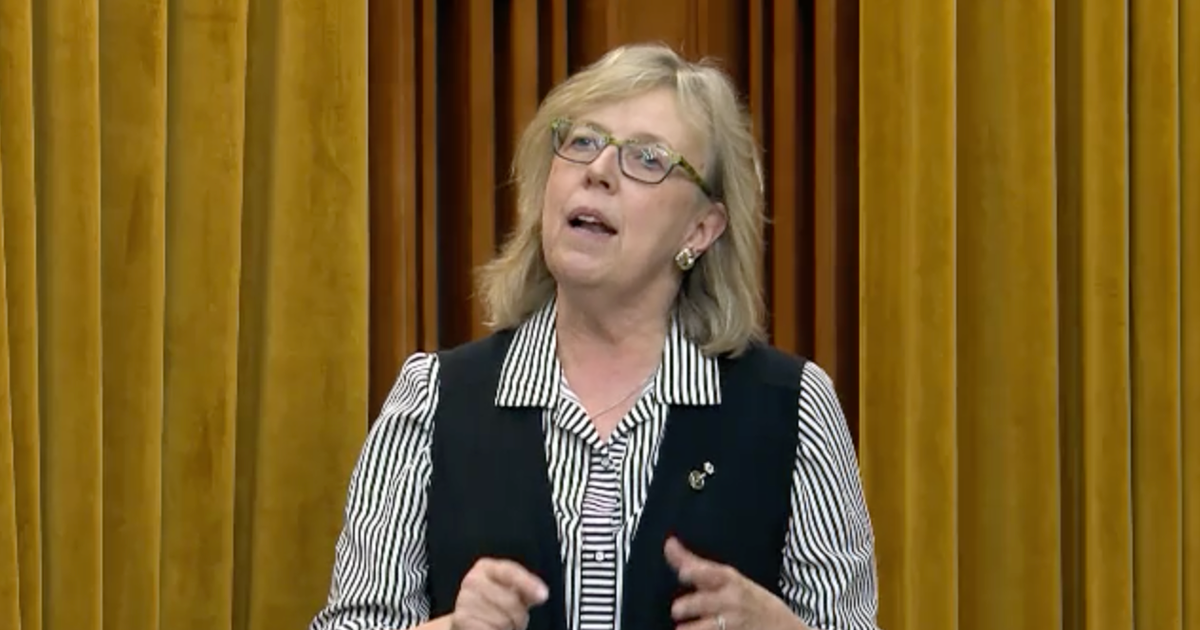 Elizabeth May Urges MPs To 'Be More Like Prince Edward Islanders ...
