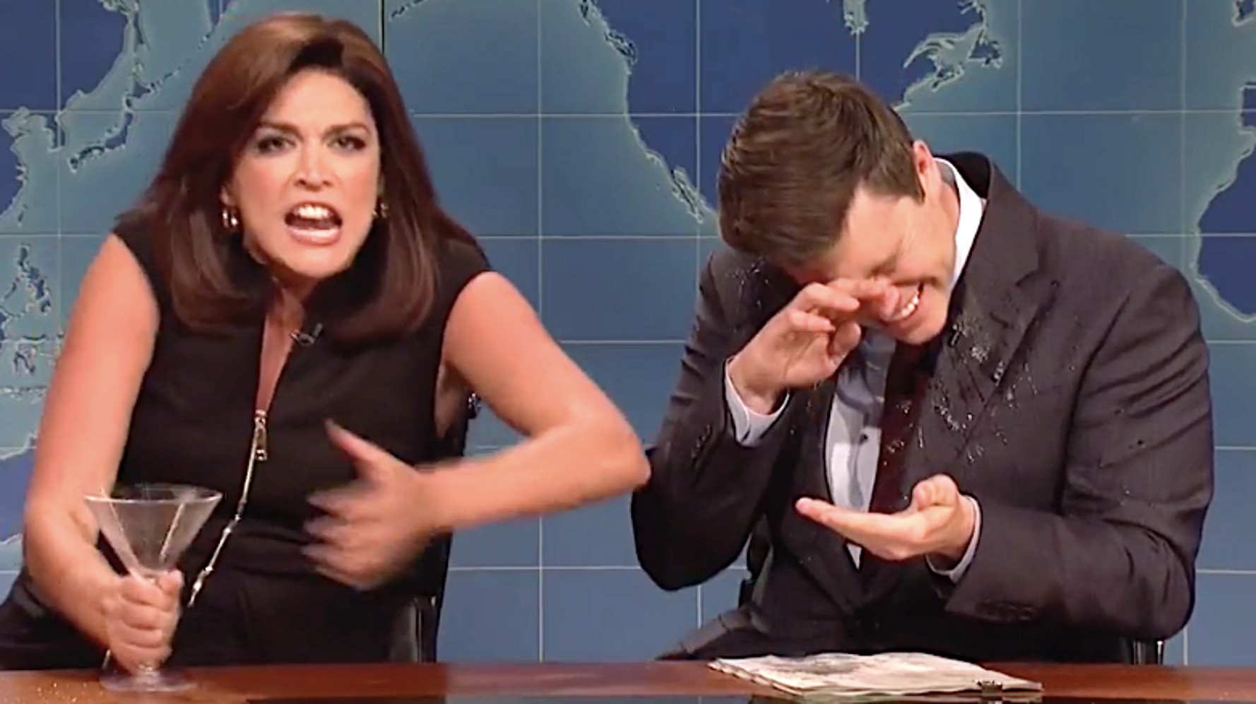 Cecily Strong's Shrill, Drunken Jeanine Pirro Swamps 'Weekend Update ...