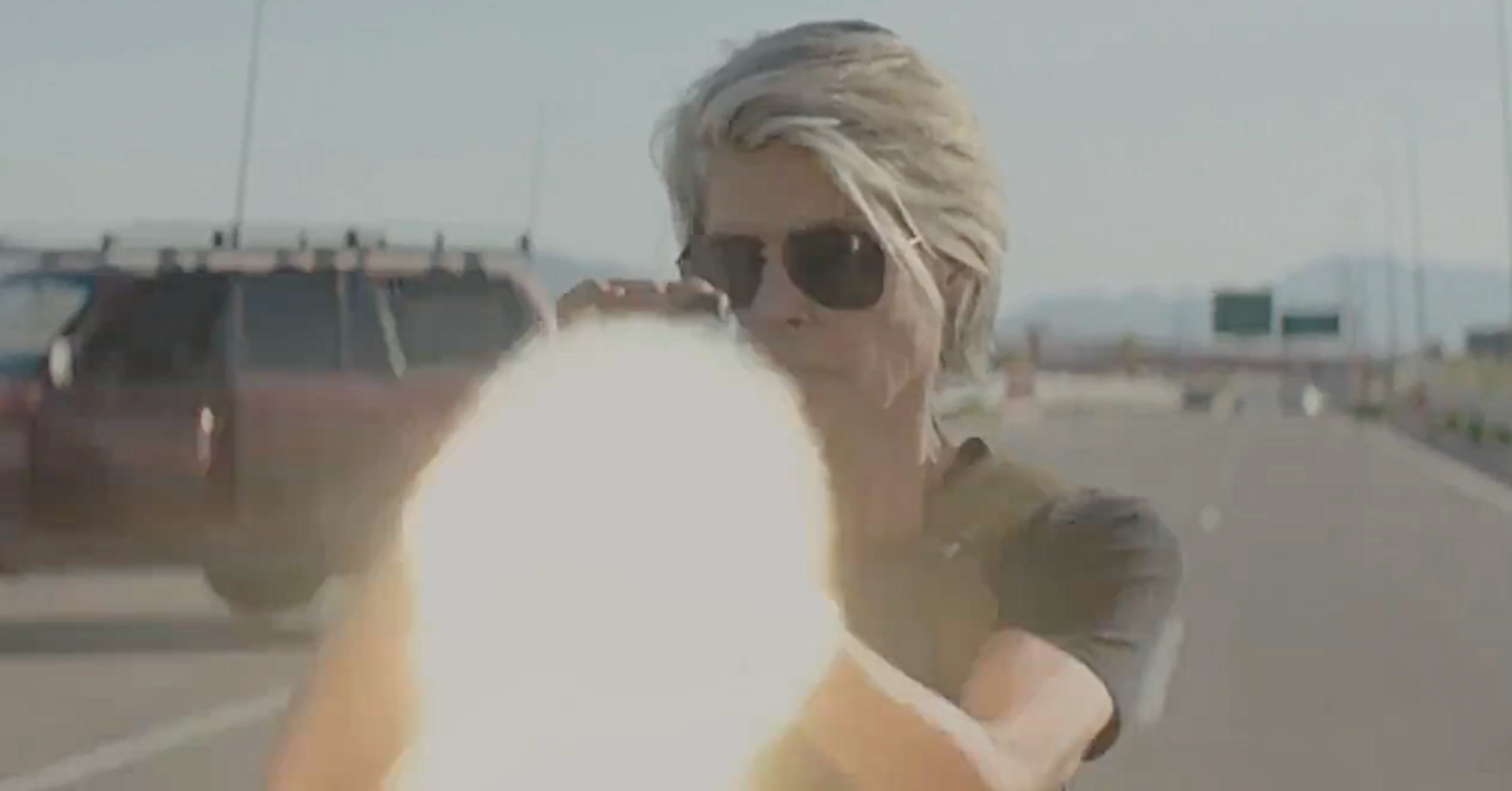 Terminator Dark Fate Trailer Features A Kick Ass Linda Hamilton